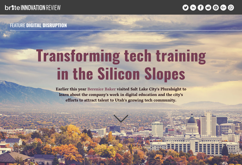 Transforming tech training in the Silicon Slopes - Brite Innovation ...