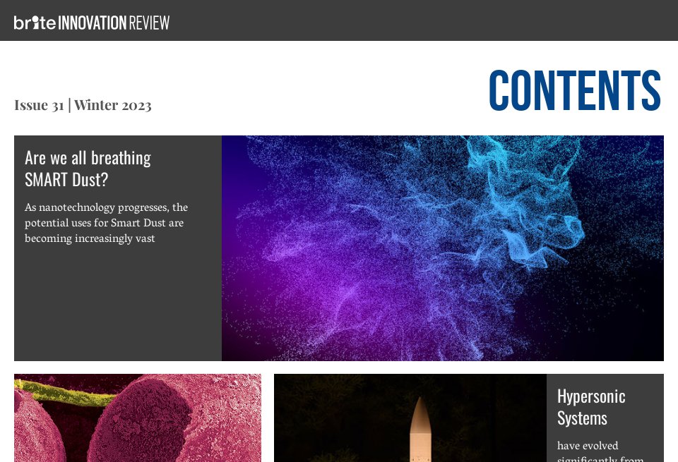 About Brite Innovation Review - Brite Innovation Review | Issue 31 ...