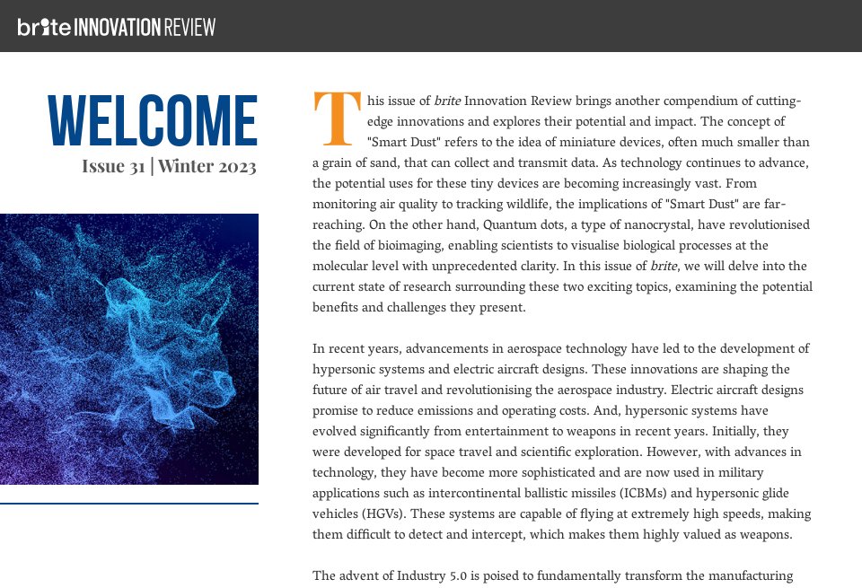 About Brite Innovation Review - Brite Innovation Review | Issue 31 ...